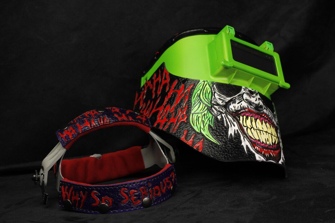 PIRARUCU Welding Mask #weldingmask #leatherweldingmask # ...