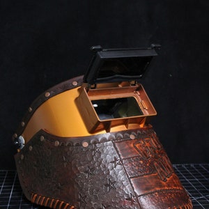 Fibermetal Welding Hood Sugarscoop , Leather Welding Hood , Welding ...