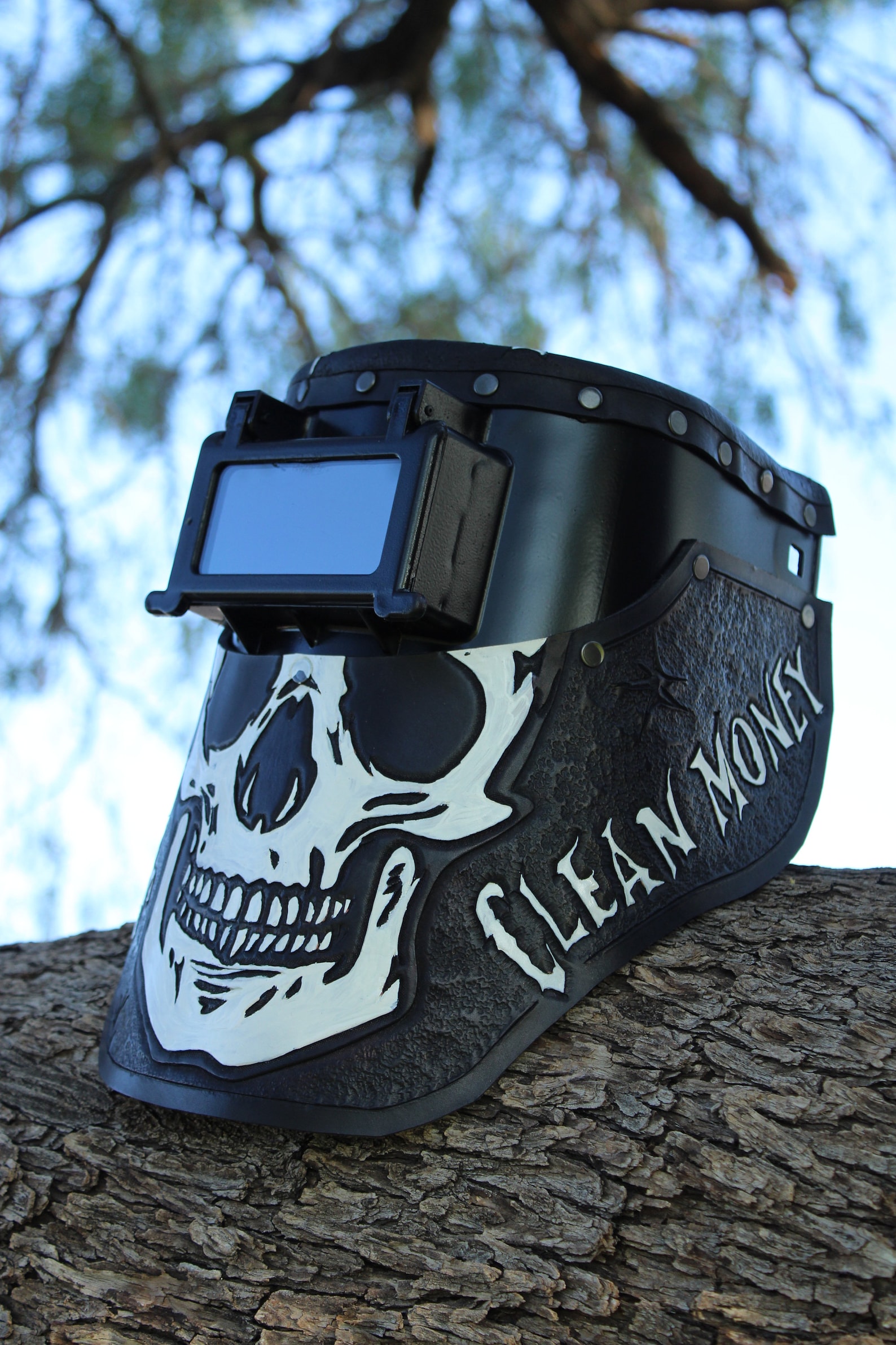 Welding Mask,welding Hat, #customleathermask ,weldinghood ,sugarscoop ...