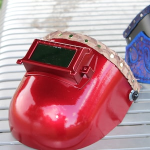 Welding Mask, Weldingmask , #customleathermask ,weldinghood ,sugarscoop ...