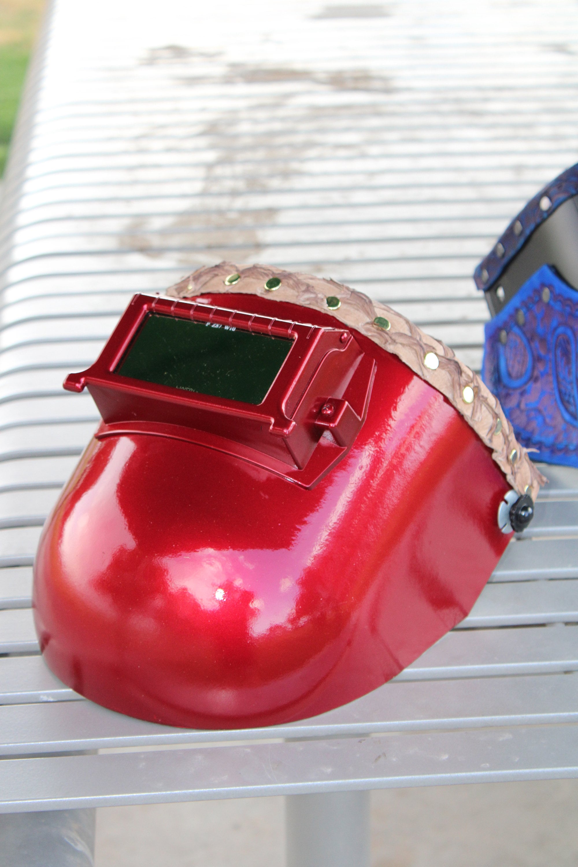 Welding Mask Weldingmask customleathermask weldinghood - Etsy