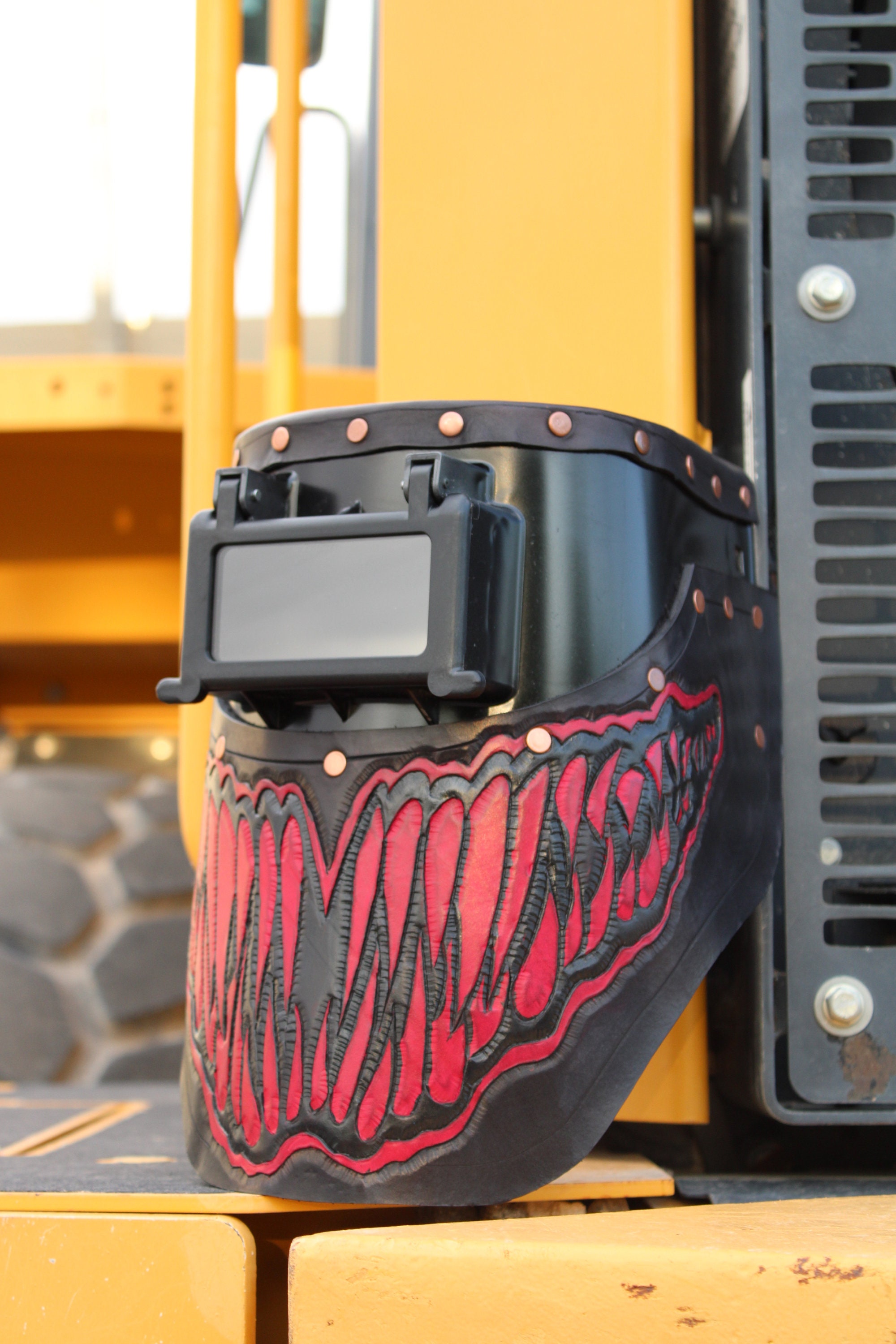 Welding Mask,welding Hat, #customleathermask ,weldinghood ,sugarscoop ...