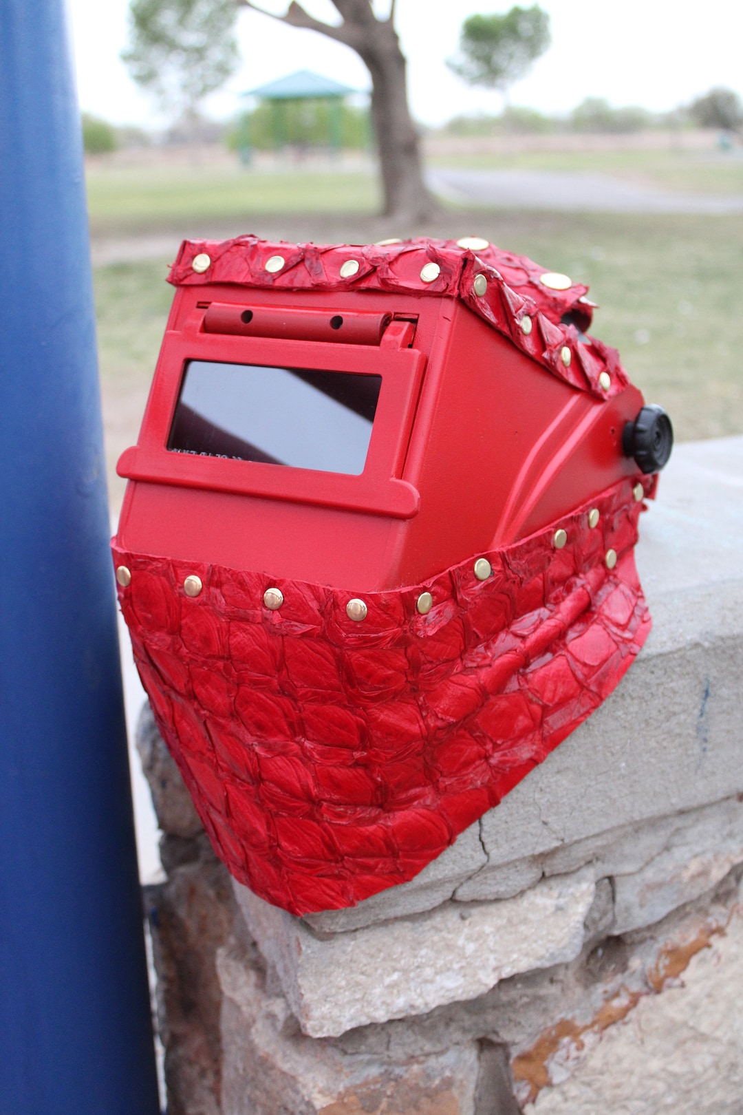 Welding Mask, Weldingmask , #customleathermask ,weldinghood ,sugarscoop ...