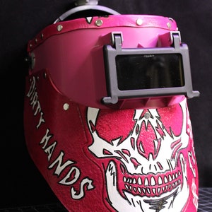 Welding Mask,welding Hat, #customleathermask ,weldinghood ,sugarscoop ...