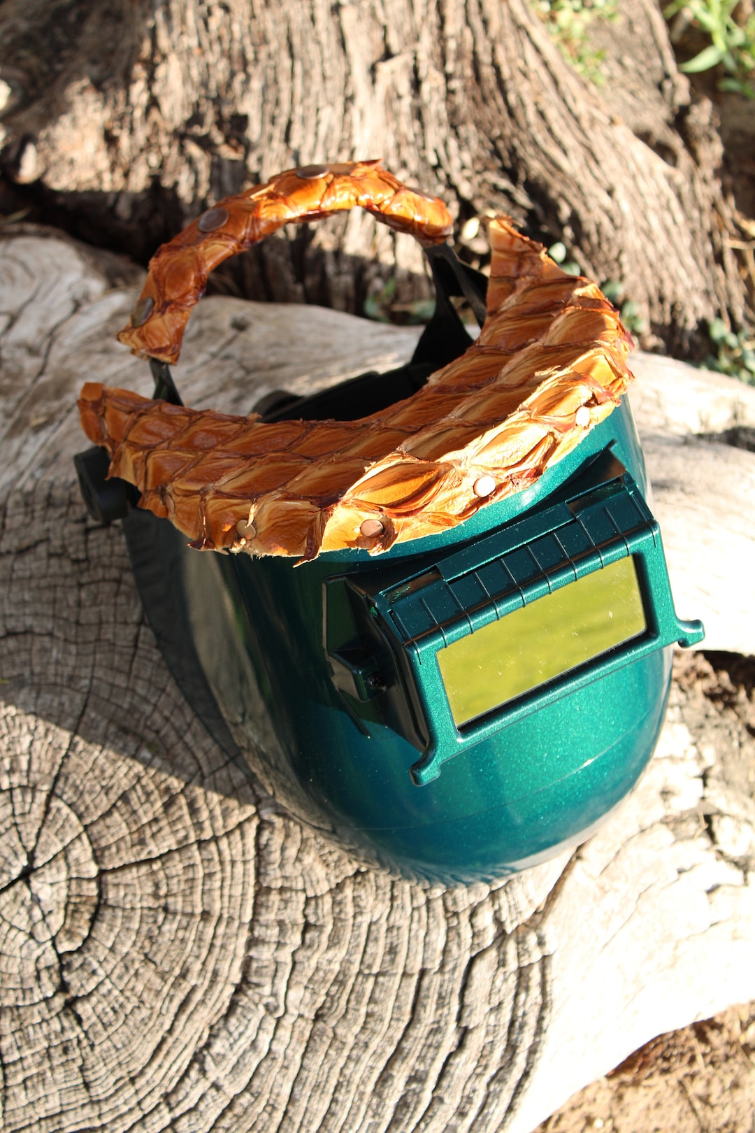 Pipeliner Welding Hood , #customleathermask ,weldinghood ,sugarscoop ...