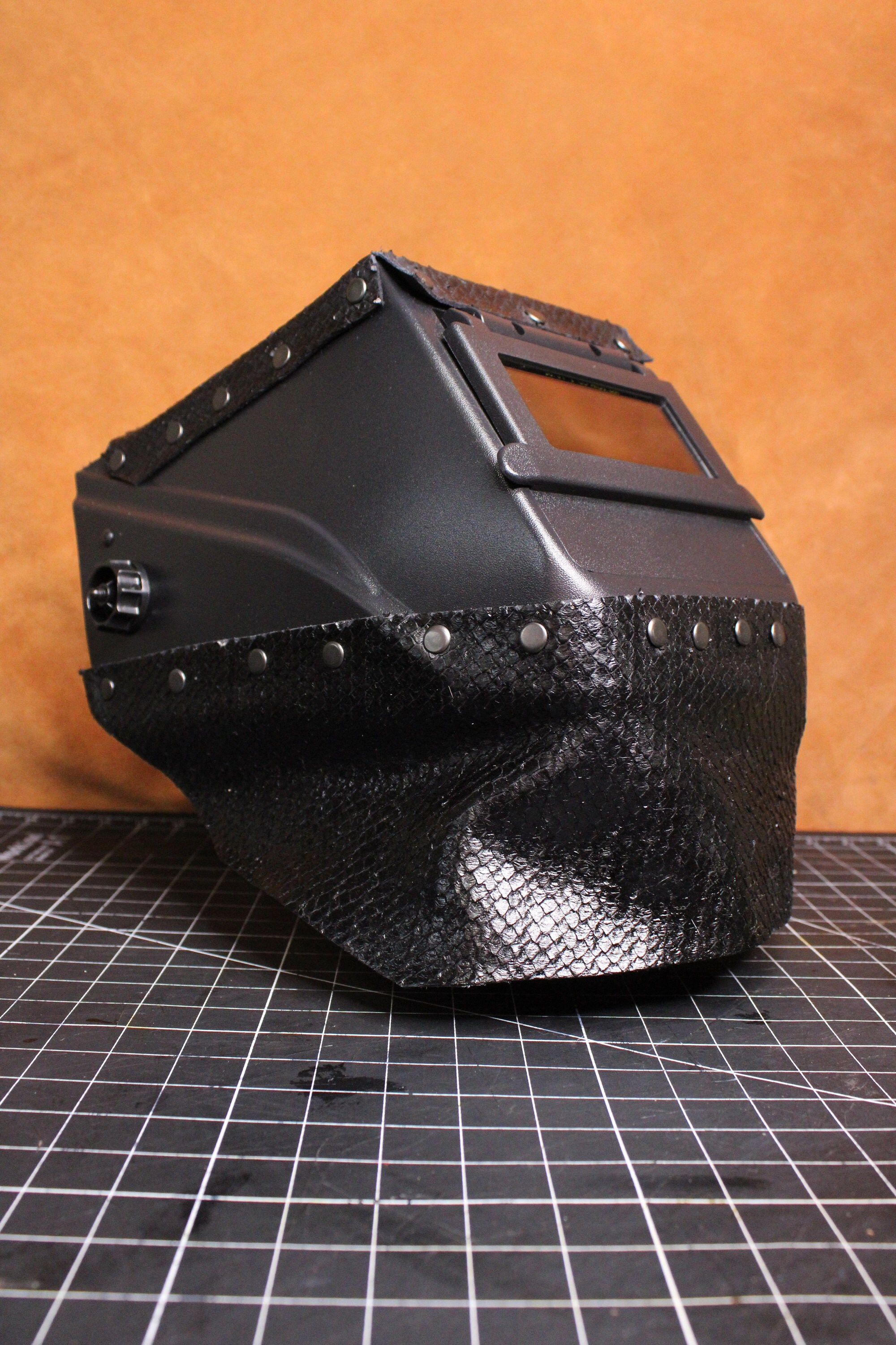 Welding Mask, Weldingmask , #customleathermask ,weldinghood ,sugarscoop ...