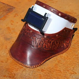 Fibermetal Welding Hood Sugarscoop , Leather Welding Hood , Welding ...