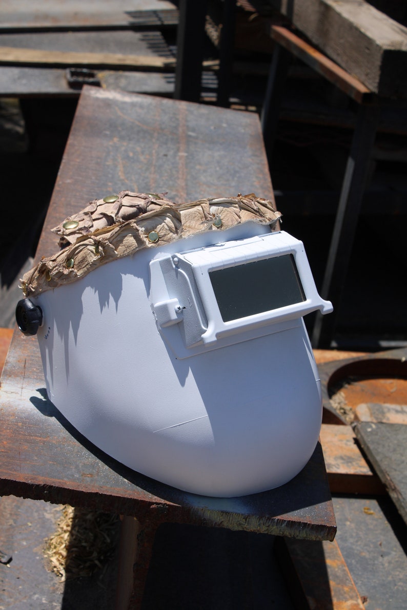 Pipeliner Welding Hood , #customleathermask ,weldinghood ,sugarscoop ...