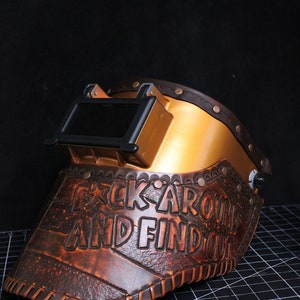 Fibermetal Welding Hood Sugarscoop , Leather Welding Hood , Welding ...