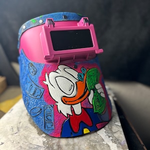 Welding Mask,welding Hat, #customleathermask ,weldinghood ,sugarscoop ...