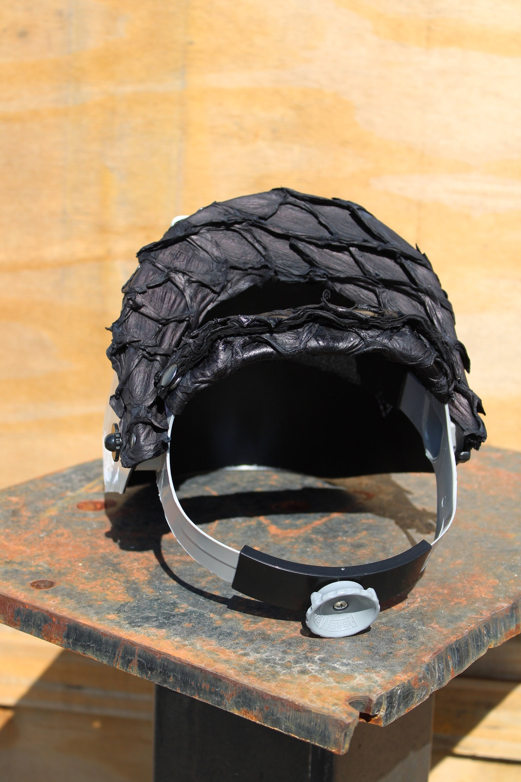 PIRARUCU Welding Mask #weldingmask #leatherweldingmask # ...