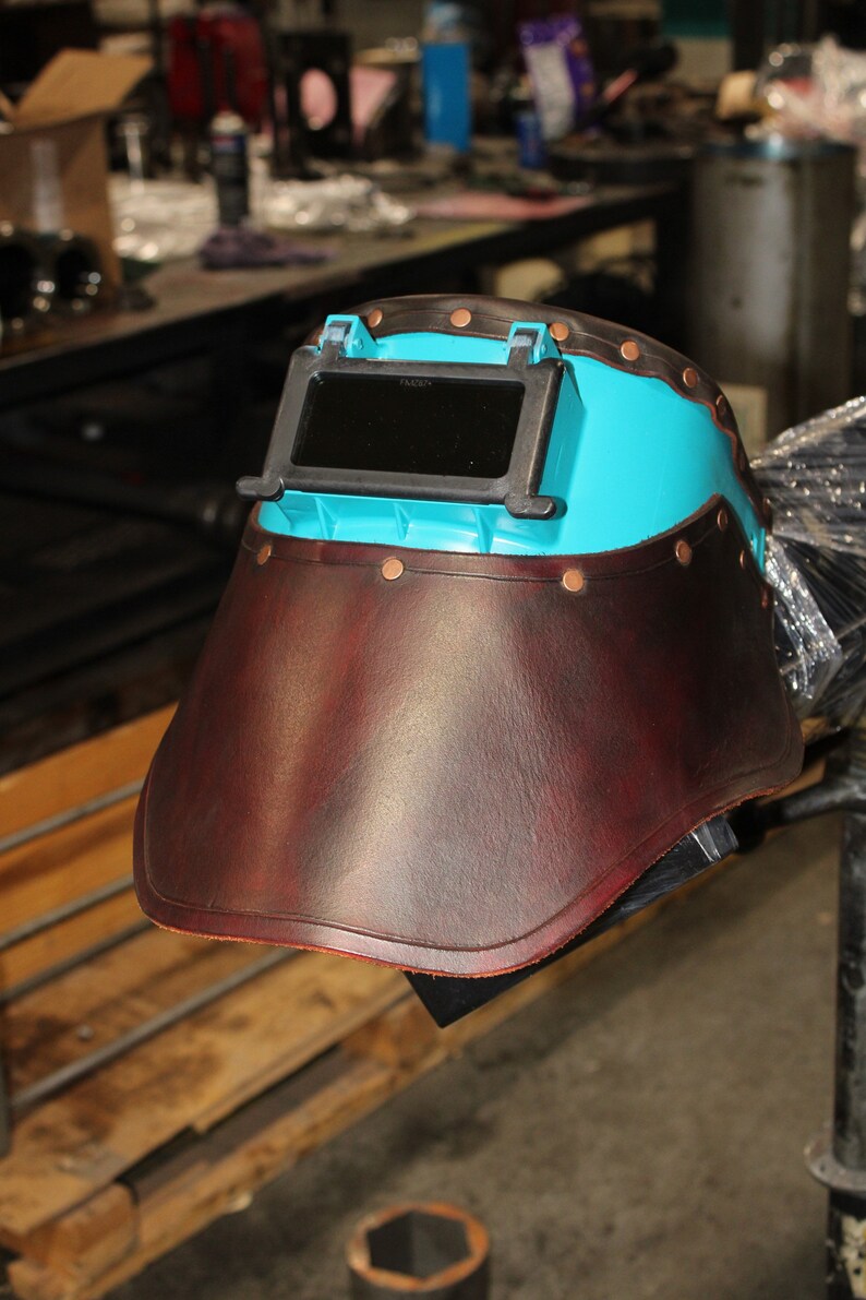 Welding Mask Weldingmask customleathermask weldinghood - Etsy