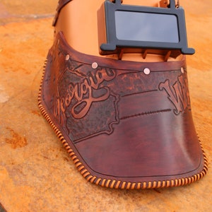 Fibermetal Welding Hood Sugarscoop , Leather Welding Hood , Welding ...