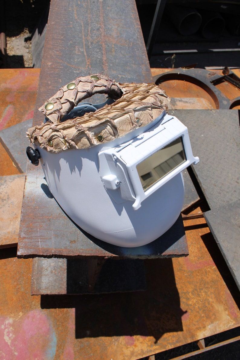 Pipeliner Welding Hood , #customleathermask ,weldinghood ,sugarscoop ...