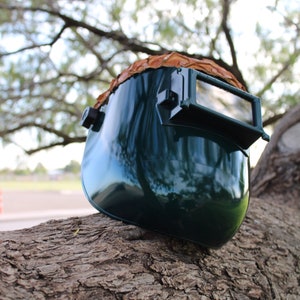 Pipeliner Welding Hood , #customleathermask ,weldinghood ,sugarscoop ...