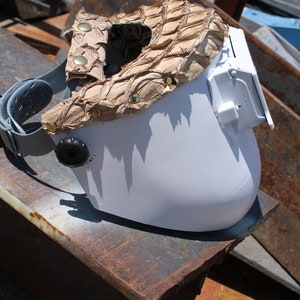 Pipeliner Welding Hood , #customleathermask ,weldinghood ,sugarscoop ...