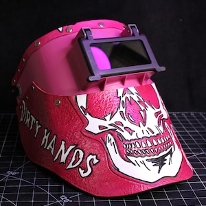 Welding Mask,welding Hat, #customleathermask ,weldinghood ,sugarscoop ...