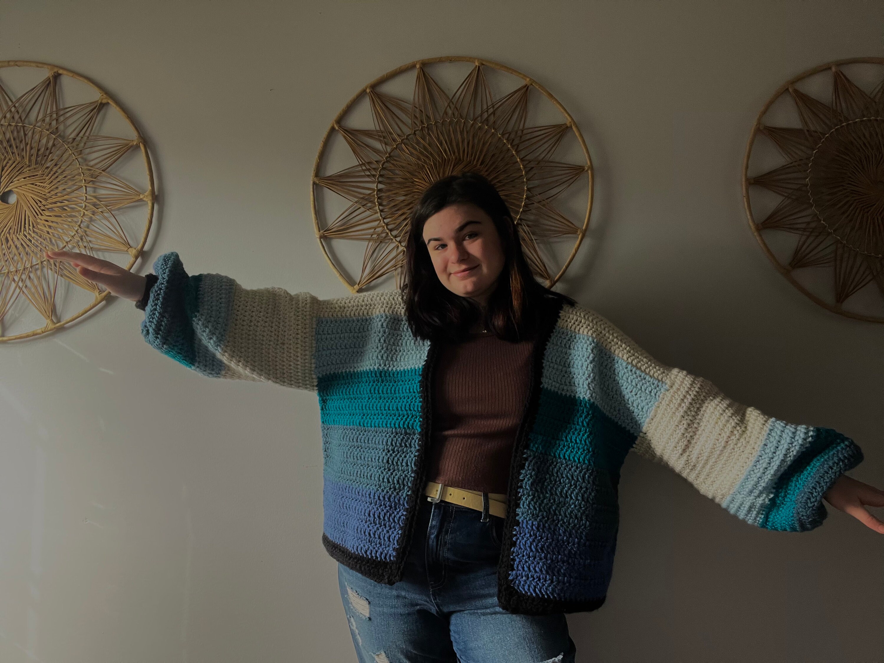 Emma Kaye Crochet Cardigan - Etsy