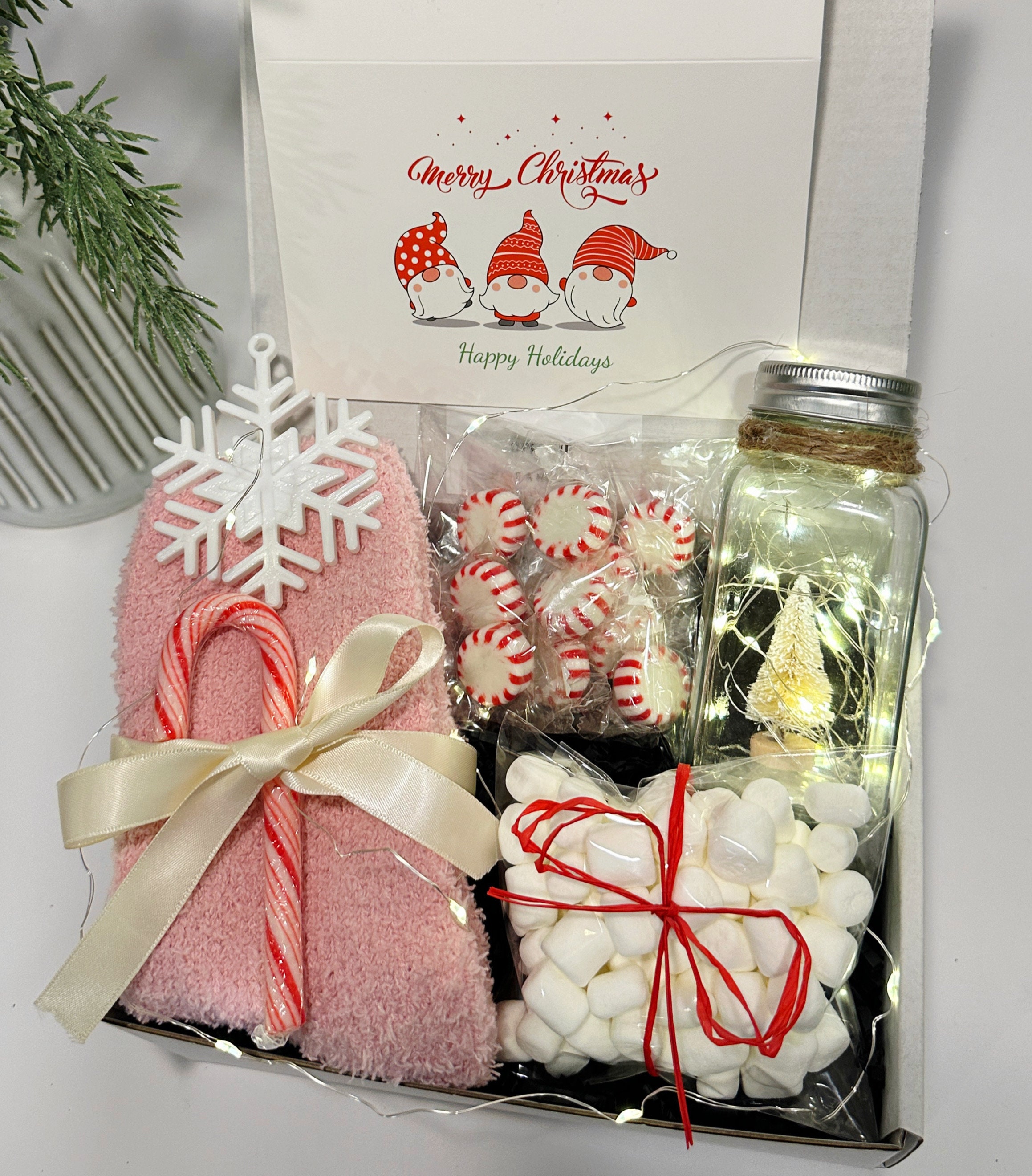 Merry Christmas Gift Winter Gift Box Personalised Christmas Gifts Warm ...