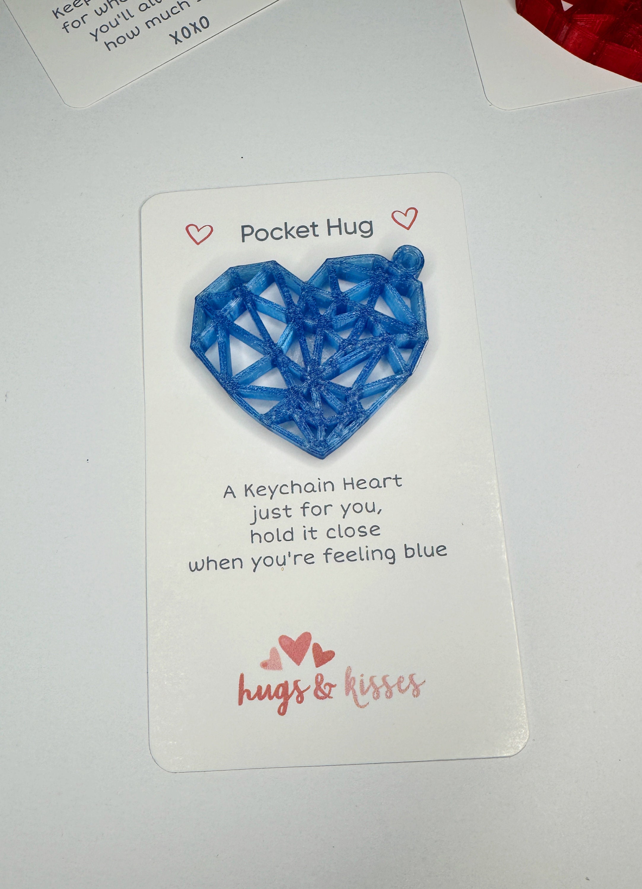 3D Printed Pocket Hug Cute Thank You Gift Ideas Pocket Hug Gift ...