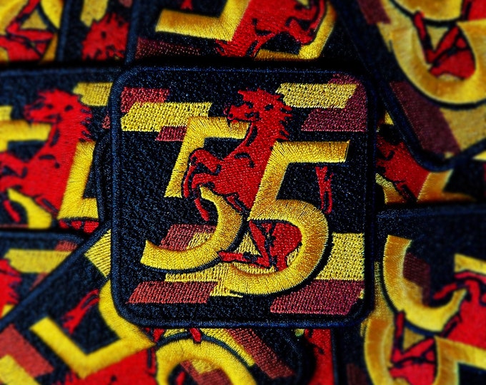 Embroidered Ferrari F1 Patch, Formula 1 Patch, F1 Patch, Charles ...