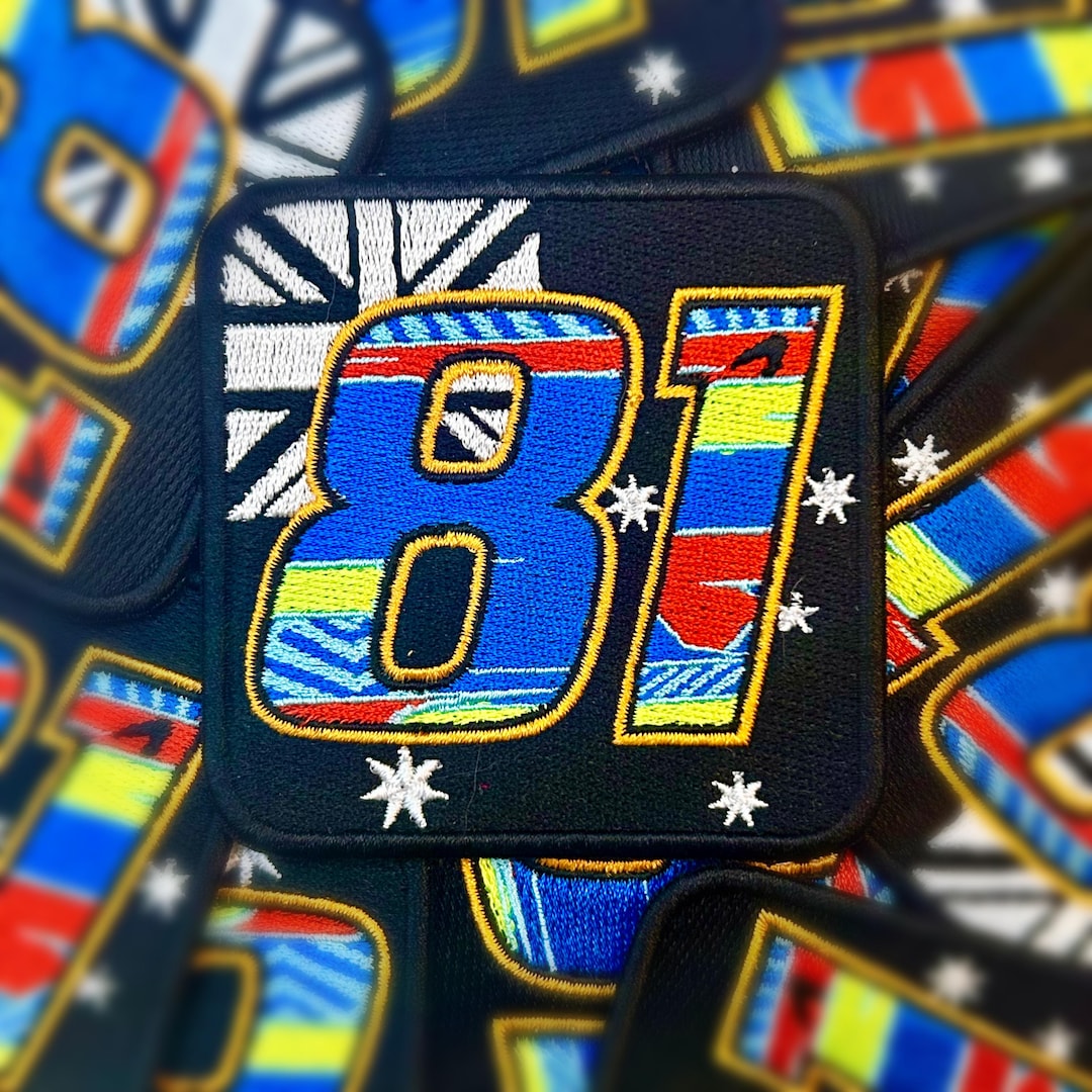 Oscar Piastri Driver Number Patch 3x3 - Etsy