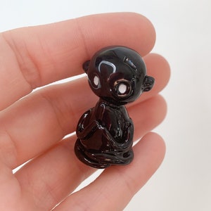 MEDITATING Zen Desk Friend Figurine Shadows Collection Desk Buddy Decor ...