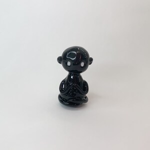 MEDITATING Zen Desk Friend Figurine Shadows Collection Desk Buddy Decor ...