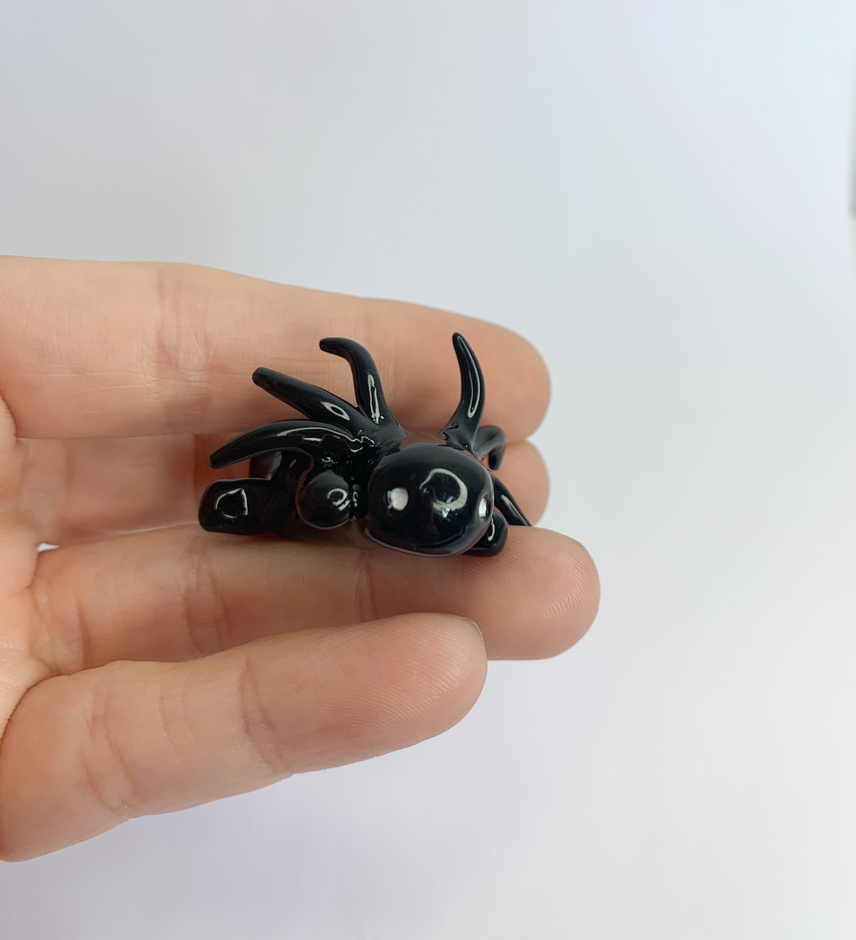 Dark Axolotl Sculpture Dark Emo Axolotl Goth Axolotl - Etsy