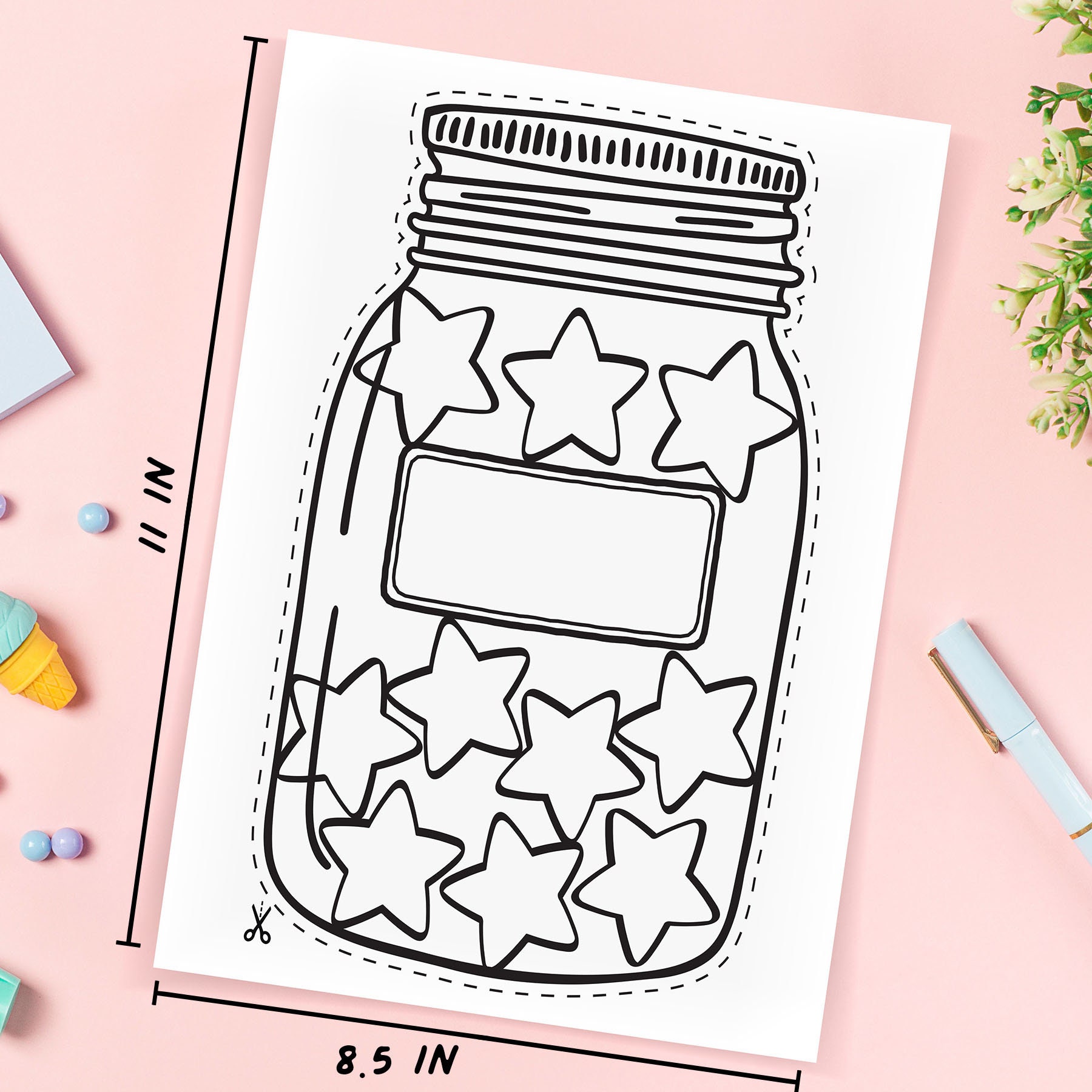 Reward Jar - Digital File Only Print Out - Etsy
