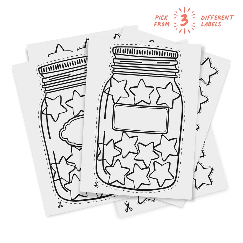 Reward Jar - Digital File Only Print Out - Etsy