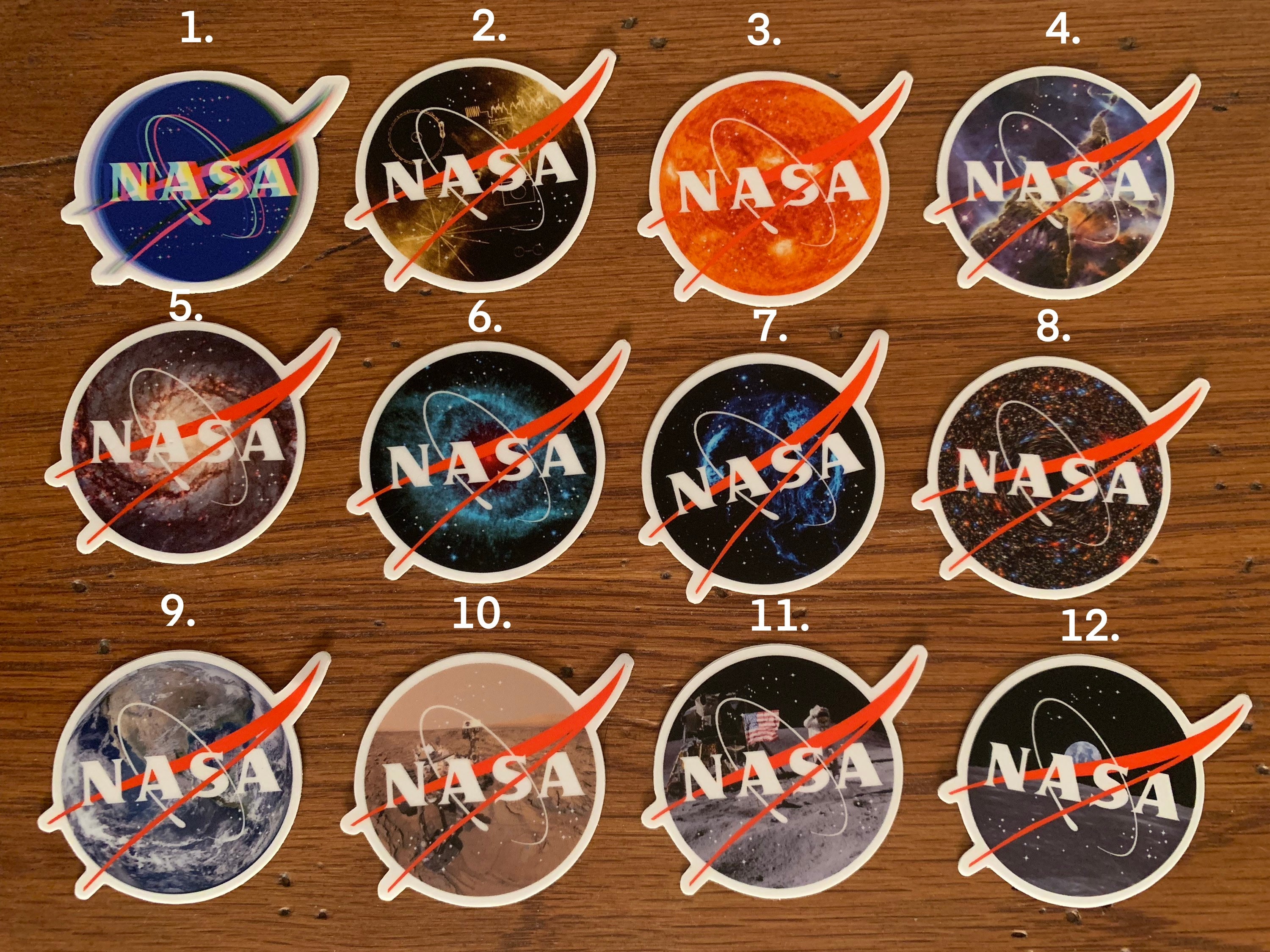 Nasa Logo Sticker - Etsy