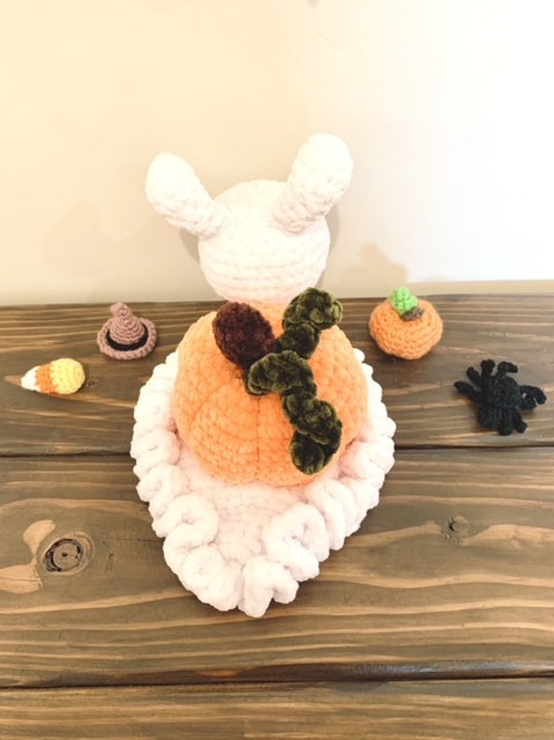 Casper the Pumpkin Ghost Snail Pattern PDF - Etsy