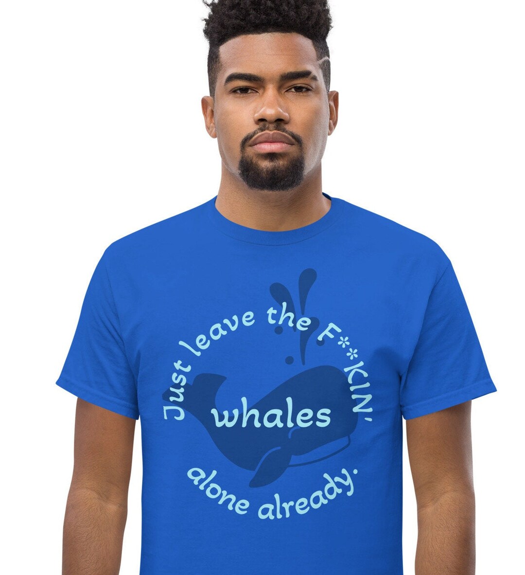 Whale Shirt T-shirt Whales Silly Environmental Gift for ...