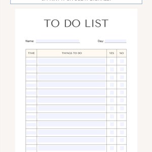 To Do Lists, Tasks Lists, Checklist, Daily Notes, Weekly Planner ...
