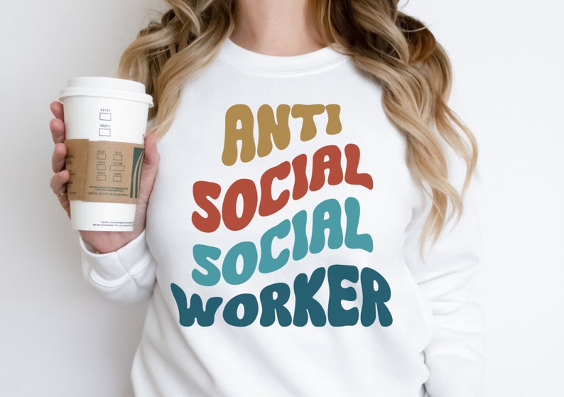 Funny Social Work Shirt, Social Worker Gift, Retro Social Work Shirt ...