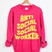 Funny Social Work Shirt Gift for Social Worker Pink - Etsy