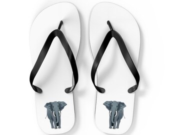Elephant Flip Flops - Etsy