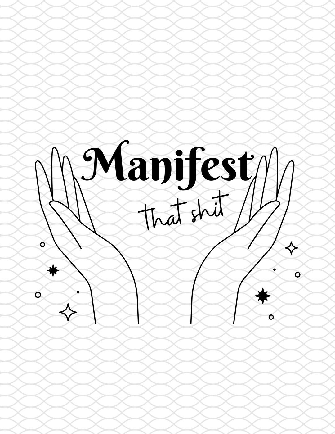 Manifest - PNG - Digital - Celestial - Etsy