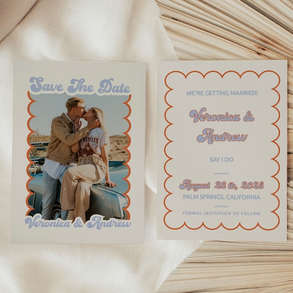 Fun Save the Date - Etsy