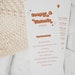 Wedding Program Template Retro Wedding Program Minimal - Etsy