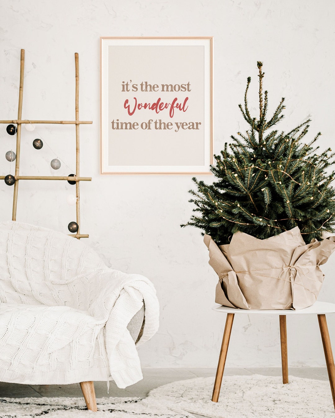 Christmas Wall Art, Christmas Printable Art, Christmas Gallery Wall ...