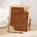 Minimal Bar Table Sign Template, Wedding Bar Signs, Terra Cotta Table ...