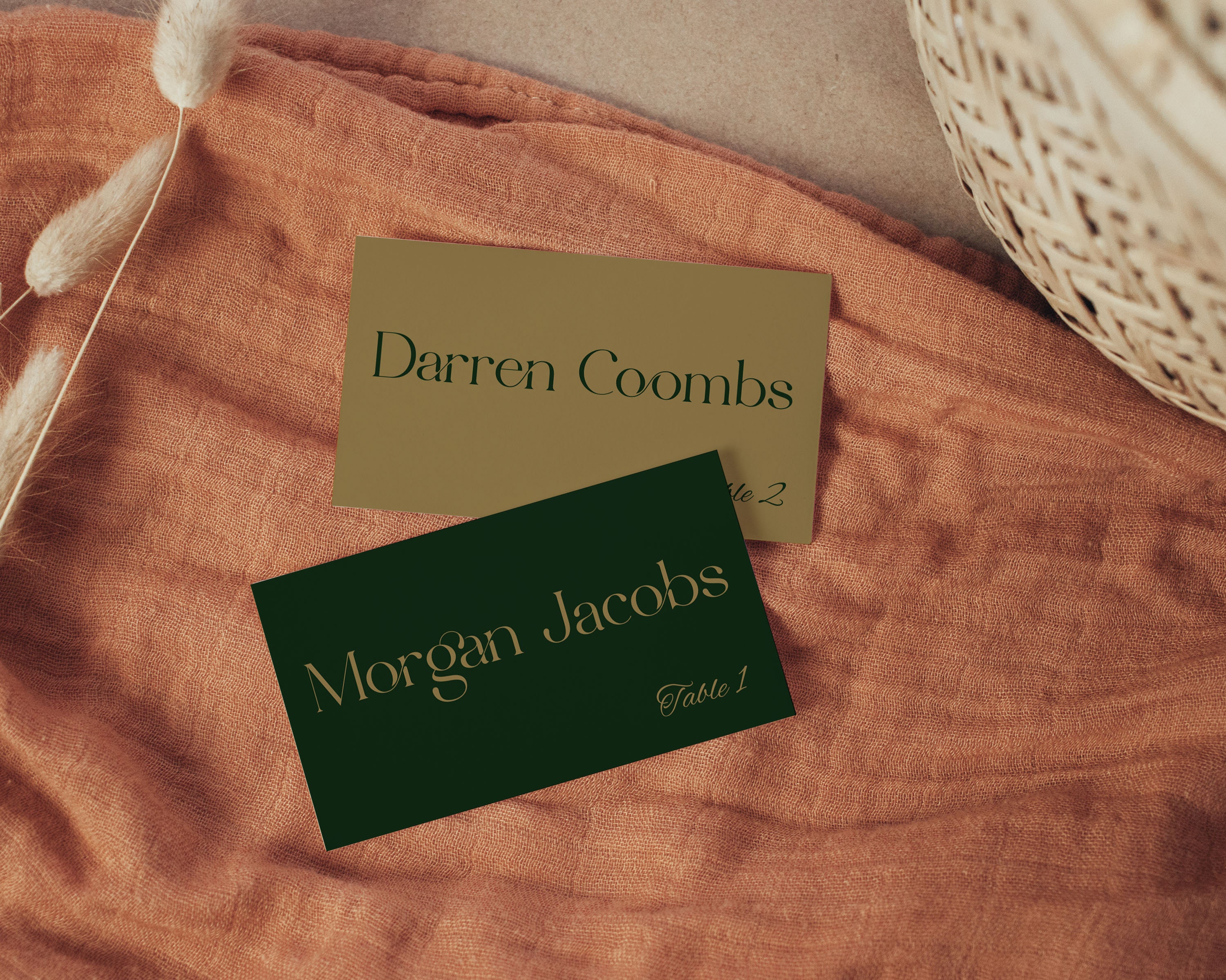 Printable Table Name Card, Wedding Place Cards, Winter Wedding ...