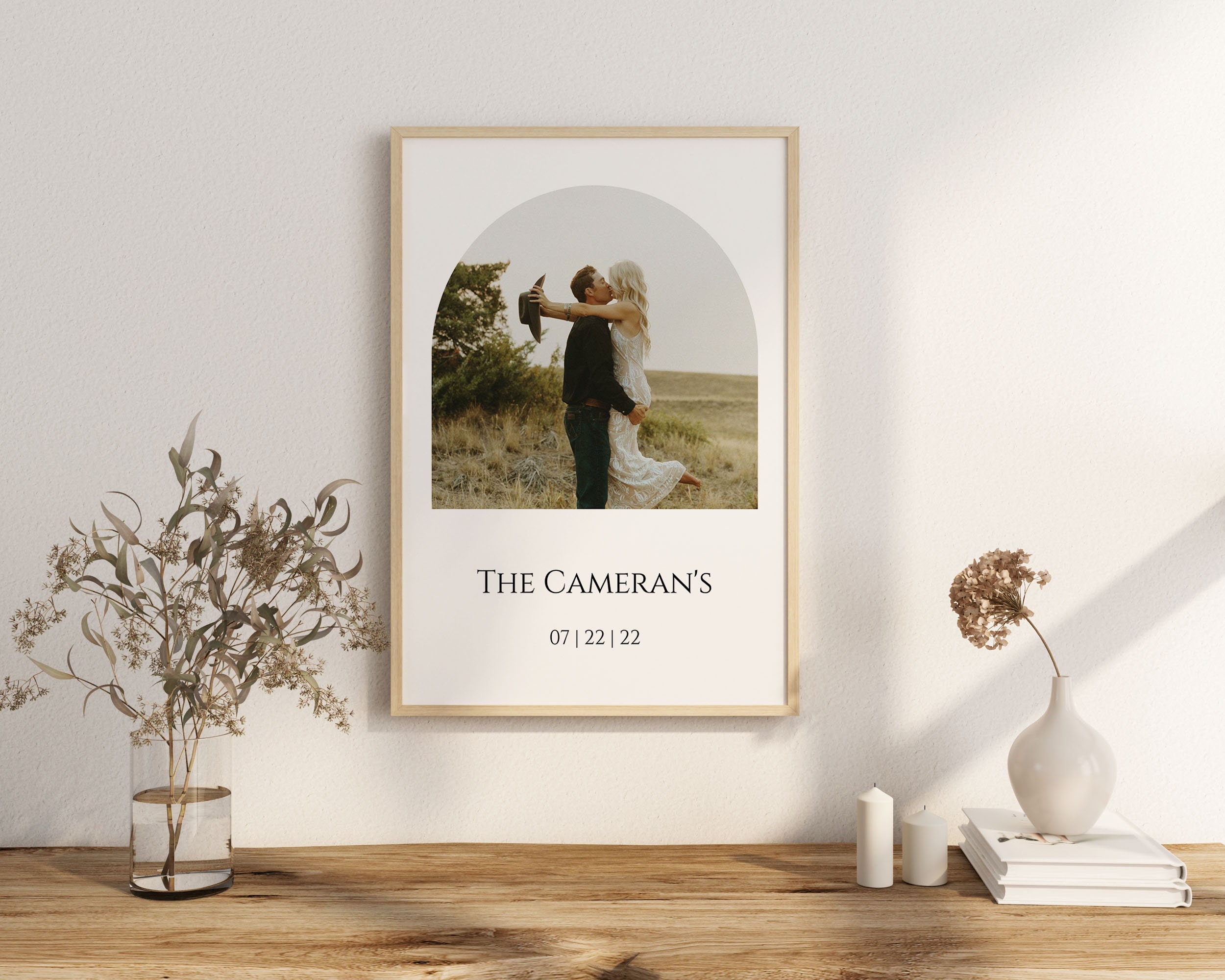 Wedding Photo Print, Wedding Gift, Anniversary Gift, Wedding Photo ...