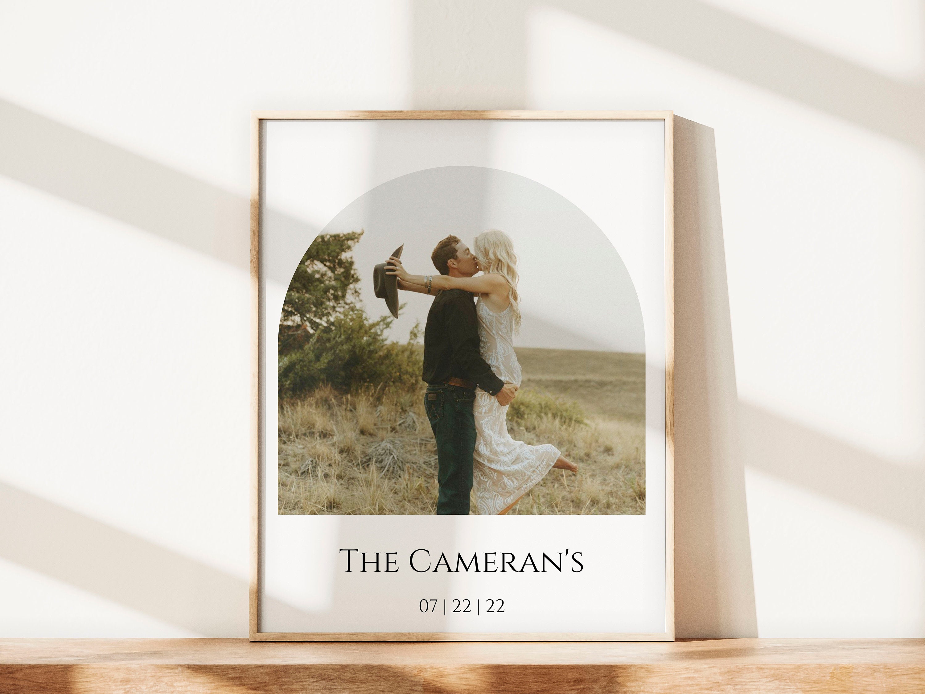 Wedding Photo Print, Wedding Gift, Anniversary Gift, Wedding Photo ...
