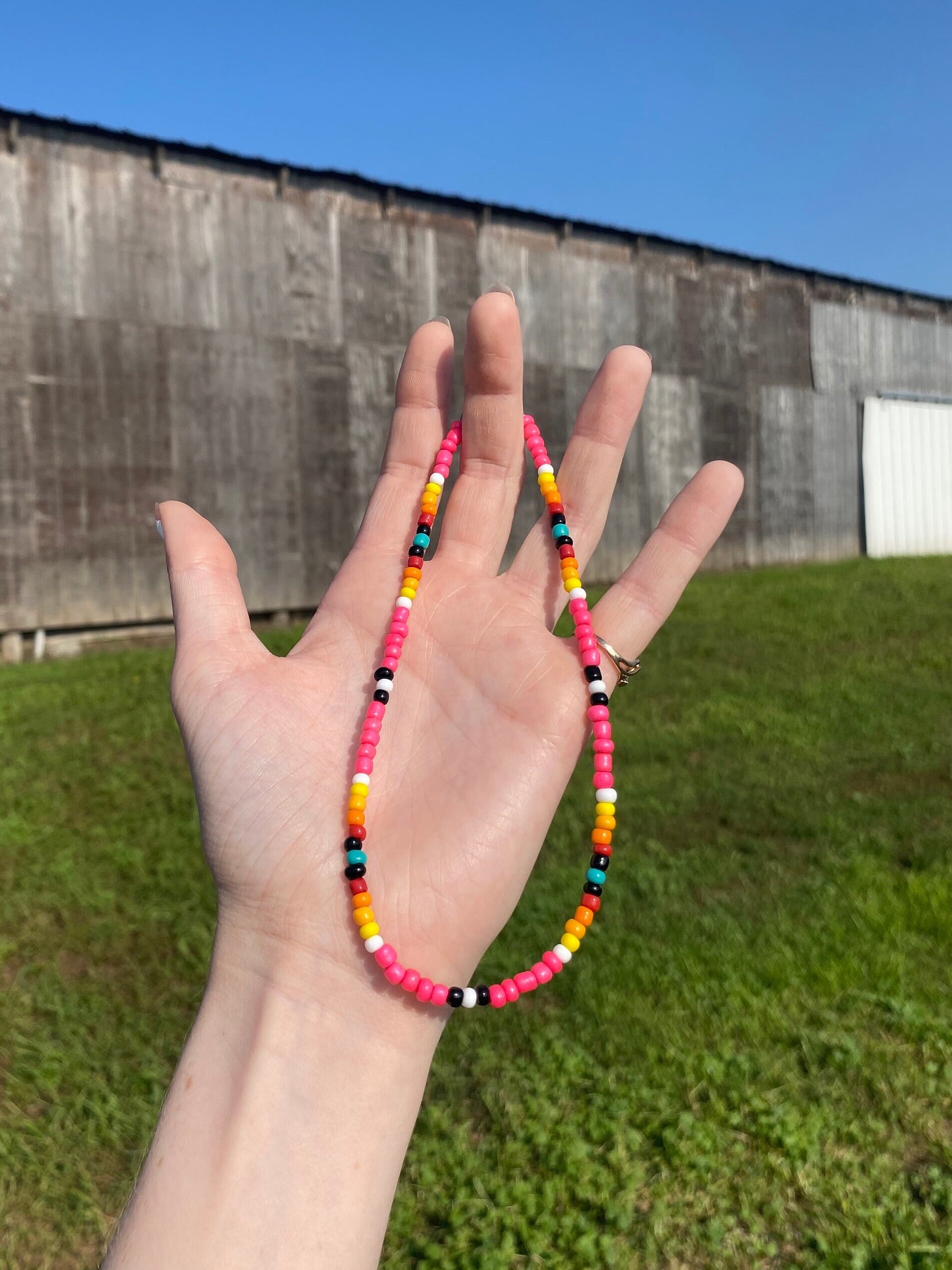 Serape Barbie Necklace - Etsy