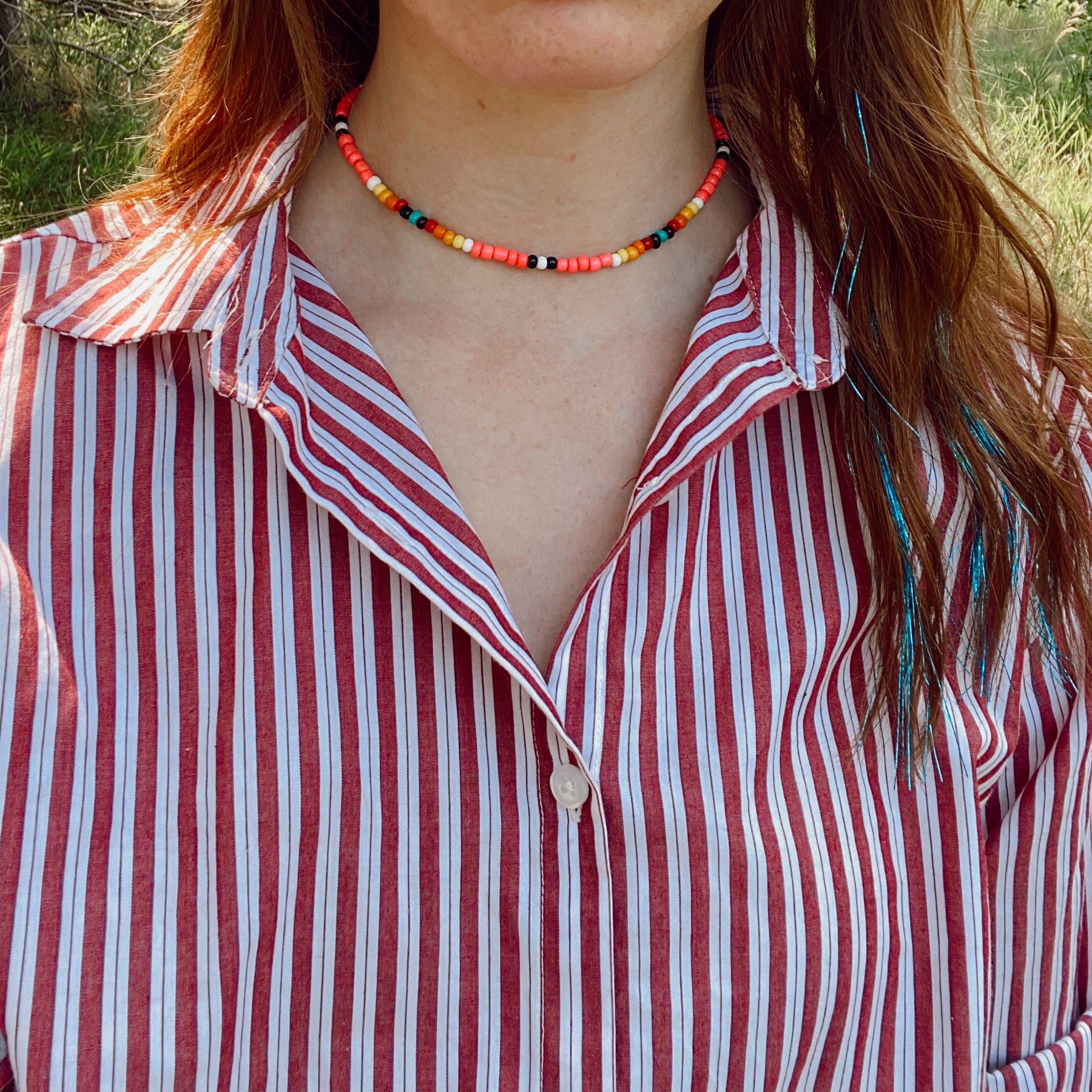 Serape Barbie Necklace - Etsy