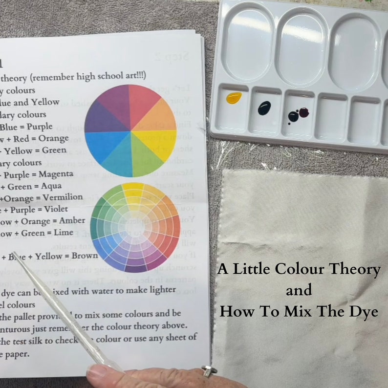 Silk Painting DIY Kit, Paint A Scarf, Silk Painting, Silk Scarf Paint ...