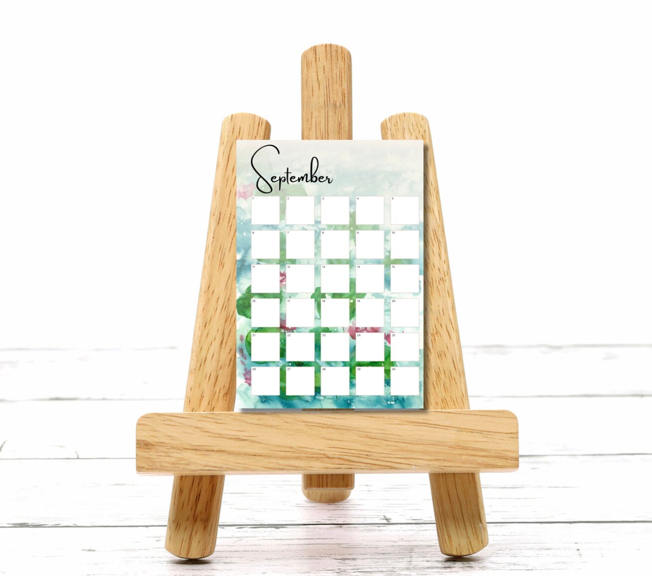 Birthday Calendar | Perpetual Celebration | Undated Planner | 12 Month ...